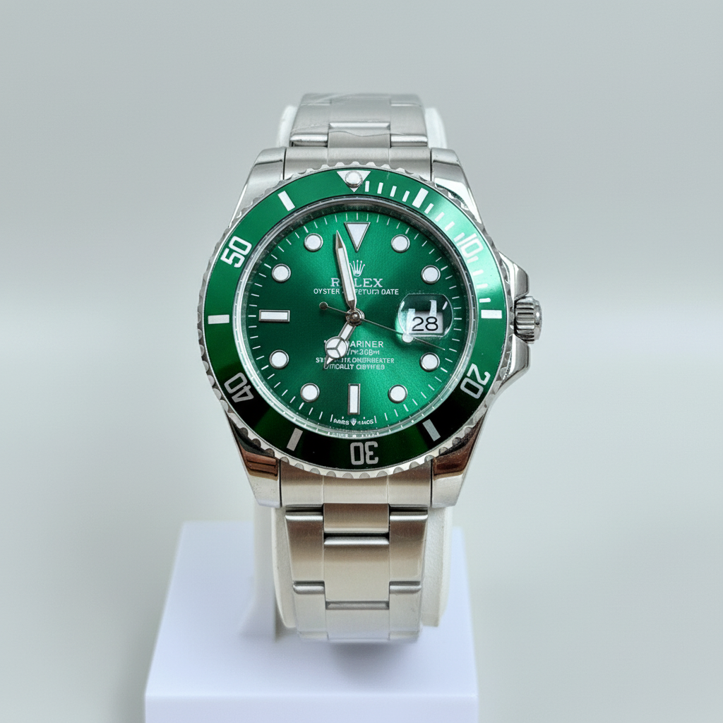 Rlx Submariner - 40mm - Stainless Steel - Hulk – XEON WATCHES