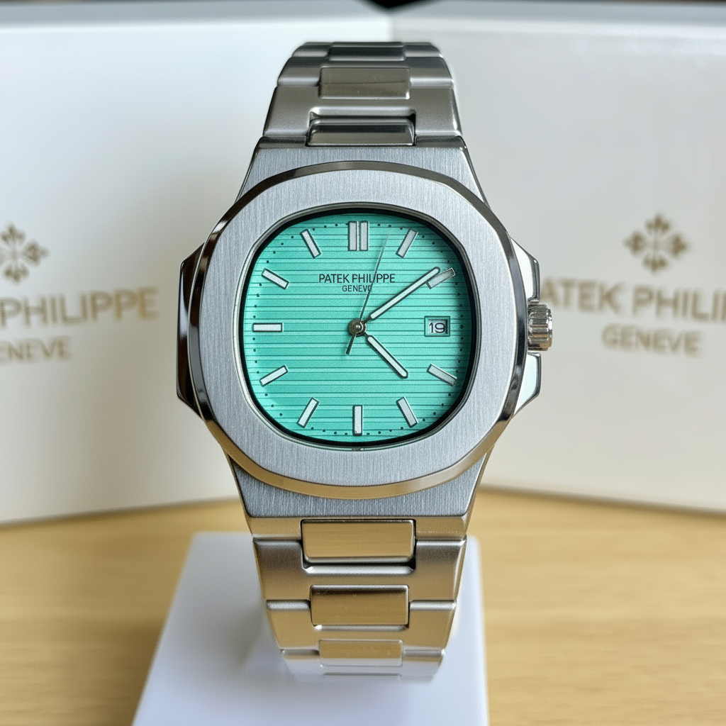 PP Nautilus - Stainless Steel - Tiffany Dial – XEON WATCHES